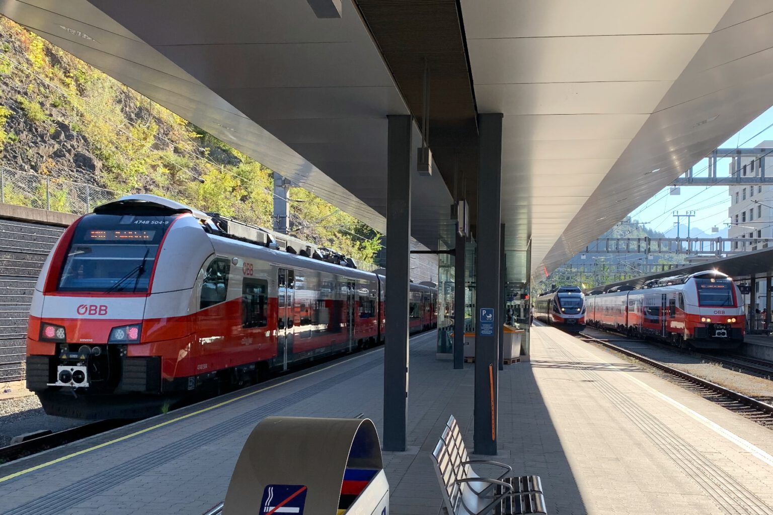 ÖBB Cityjet Desiro und Talent in Feldkirch – Robis Bahnen
